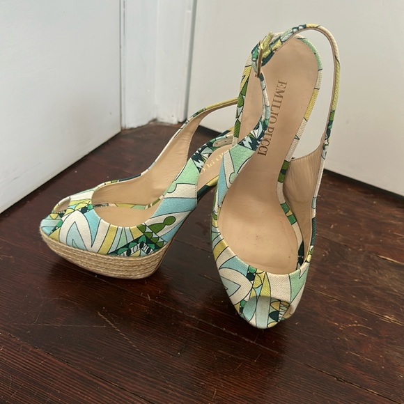 Emilio Pucci | Shoes | Emilio Pucci Stiletto Heels | Poshmark